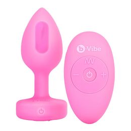 b-Vibe Vibrating Heart - S/M, 10 cm