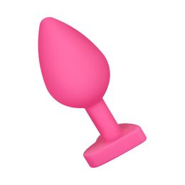 EIS Analplug mit frecher Nachricht aus Silikon, 8 cm