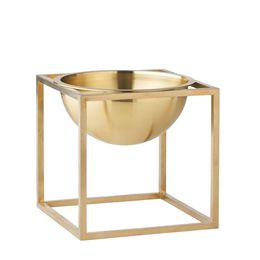 Audo - Kubus Bowl, klein, gold-plated