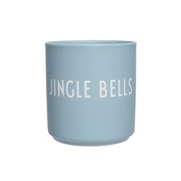 Design Letters - AJ Favourite Porzellan Becher, Jingle Bells / light blue