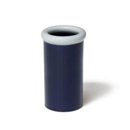 40Nine NINE - ROD Vase, Ø x H 12,3 x 21,5 cm, hellblau / dunkelblau