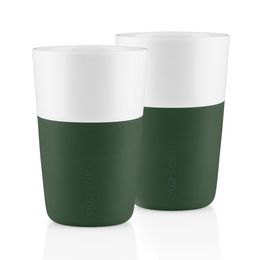 Eva Solo - Caffé Latte-Becher (2er-Set), smaragdgrün