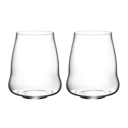 Riedel - SL Stemless Wings Pinot Noir Weinglas 620 ml, transparent (2er-Set)