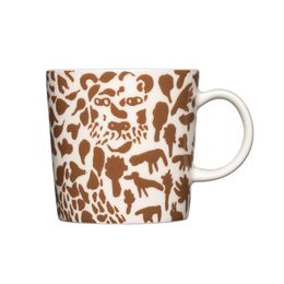 iittala - Oiva Toikka Becher mit Henkel 0,3 l, Cheetah braun