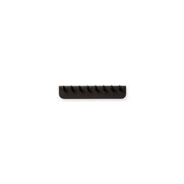 RAD + REFINED Form & Refine - Echo Garderobenleiste, L 40 cm, Eiche schwarz gebeizt