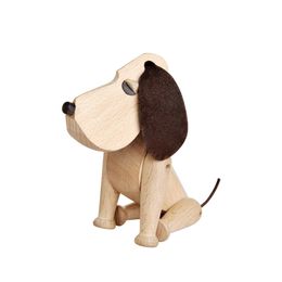 Architectmade - Holzhund Oscar H 13 cm, Buche