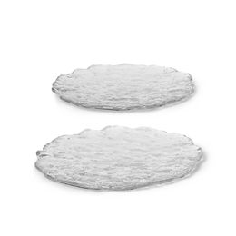 ferm LIVING - Momento Glasteller 26 x 21 cm, klar (2er-Set)