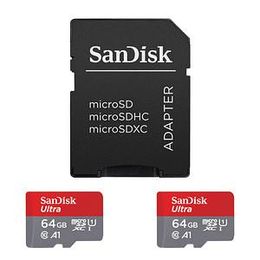 2 Sandisk Speicherkarten microSDXC Ultra 64 GB