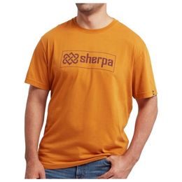 Sherpa - Sokaa Tee - T-Shirt Gr L orange