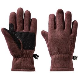 Jack Wolfskin - Fleece Glove Kid's - Handschuhe Gr 116 braun