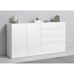 borchardt Möbel borchardt Möbel Sideboard Vaasa, Breite 152 cm, weiß