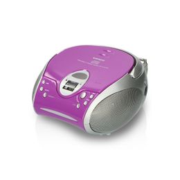 Lenco SCD-24 Purple CD-Player (HD-Auflösung