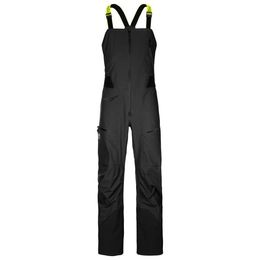 Ortovox - 3L Deep Shell Bib Pants - Skihose Gr M schwarz