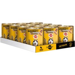 Pedigree Protein+ in Pastete Truthahn & Huhn 12x800g