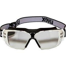 Uvex Vollsichtbrille pheos cx2 sonic weiß/schwarz