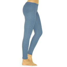 YESET Thermoleggings Thermo Leggings lang Hose Damen Fleece Gamaschen jeans S-34