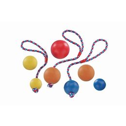 Nobby Kauball Nobby Rubber Line Ball mit Seil