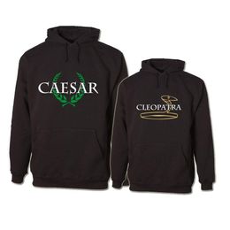 G-graphics Hoodie Caesar & Cleopatra Paar- / Partner-Set zum selbst zusammenstellen