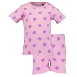 Blue Seven Shorty Blue Seven Mädchen Shorty Muschel Schlafanzug Pyjama kurz rosa (2 tlg)