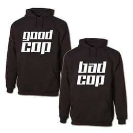 G-graphics Hoodie Good Cop & Bad Cop Paar- / Partner-Set zum selbst zusammenstellen