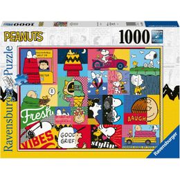 Ravensburger Puzzle Peanuts Momente, 1000 Puzzleteile, Made in Germany; FSC®- schützt Wald - weltweit, bunt