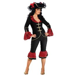 buttinette Piratenkostüm "Black Pirate" für Damen