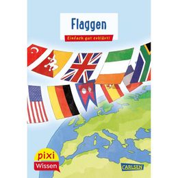Carlsen Verlag Pixi Wissen 103: VE5 Flaggen - Christine Stahr, Kartoniert (TB)