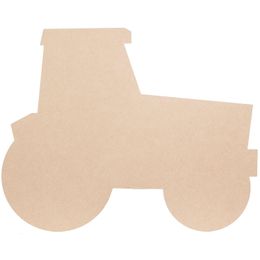 buttinette MDF-Traktor, 50 x 39,5 cm