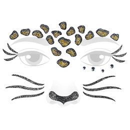 buttinette Face-Art-Tattoo "Leopard"