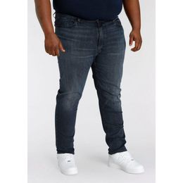 LEVI'S® PLUS Levi's® Plus Tapered-fit-Jeans 512 in authentischer Waschung, schwarz