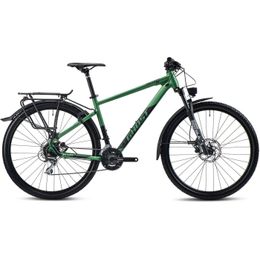 GHOST Mountainbike Kato EQ AL, 24 Gang Shimano Acera RD-M360 Schaltwerk, Kettenschaltung, grün