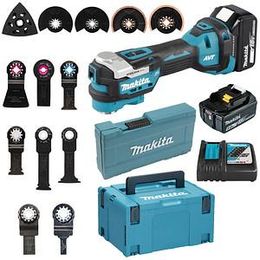 Makita DTM52T1JX2 Akku-Multifunktionswerkzeug 18,0 V, mit 1 Akku