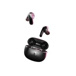 Skullcandy Headset Skullcandy Rail ANC TW True Black wireless In-Ear-Kopfhörer (Clear Voice Smart Mic: smartes Mikro mit hoher Sprachqualität l Anpassbarer Stay-Aware-Modus l Anpassbare kapazitive Touch-Steuerung l Kabelloses Laden l Integrierte Tracking-Funktion Tile™