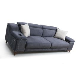 JVmoebel Sofa Design Set Couch Polster Modernes Wohnzimmer Textil Neu Möbel