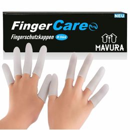 MAVURA Finger- und Zehenschutz FingerCare Fingerschutz Silikon Fingerlinge Fingerpflaster (Fingerprotektoren Fingerkuppenschutz)