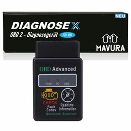 MAVURA OBD2-Diagnosegerät DIAGNOSEX OBD2 Diagnosegerät Bluetooth Autoscan Auslesegerät