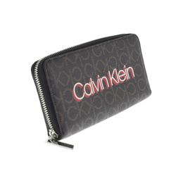 Calvin Klein Damen Portemonnaie, grau