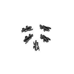 Omnitronic Mikrokabelclip MK2, schwarz 5x