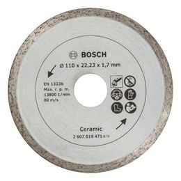 Bosch Professional Diamanttrennscheibe Bosch Accessories 2607019471 Diamanttrennscheibe Durchmesser 110 mm