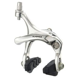 ALHONGA Felgenbremse Bremsen Satz VR HR Rennrad 43 57 mm Aluminium silber