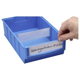 Allit Aufbewahrungsbox Allit 456597 Beschriftungsetiketten für Lagersichtboxen ProfiPlus She