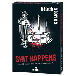 Moses. Verlag Spiel, black stories Shit Happens