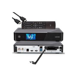 Vu+ UNO 4K SE UHD HDR 1x DVB-S2 FBC Sat Twin Tuner E2 Linux PVR Receiver SAT-Receiver