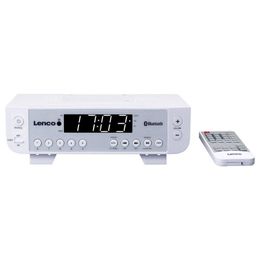 Lenco Lenco KCR-100 Küchenradio UKW Bluetooth® Weiß Radio