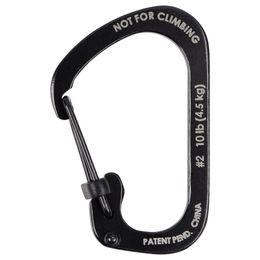 Nite Ize Tunnelzelt Nite Ize CSL2-01-R6 Karabiner SlideLock Gr. 2 44 mm x 29 mm x 2.5 mm