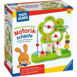 Ravensburger Spiel, ministeps Kleinkindwelt Pelles putzmuntere Motorikschleife 04579