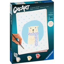 Ravensburger Malen nach Zahlen Malen nach Zahlen Classic Serie D Hello Baby Cute Polar Bear 23652