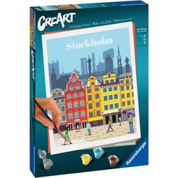 Ravensburger Malen nach Zahlen Malen nach Zahlen CREART Trend Serie Colorful Stockholm 23520