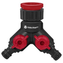 Toolcraft Fontänenaufsatz Toolcraft 2302363 Kunststoff 2-Wege-Verteiler Steckkupplung Wassersto