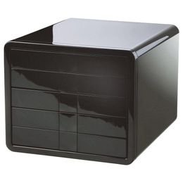 HAN Schubladenbox HAN Schubladenbox i-BOX 1551-13 Schwarz DIN A4